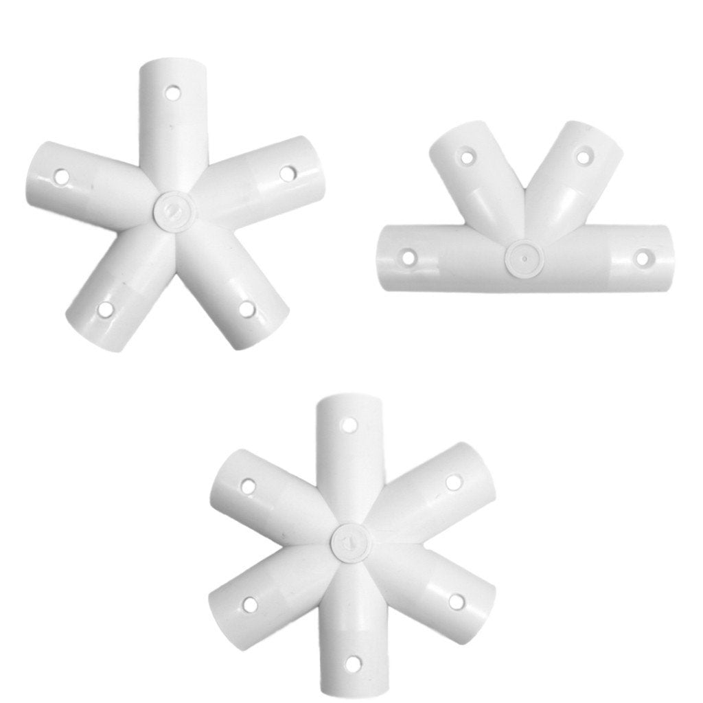 5V 3/8 Standard 1/2" PVC Geodesic Dome Kits - Sonostar - Sonostarhub